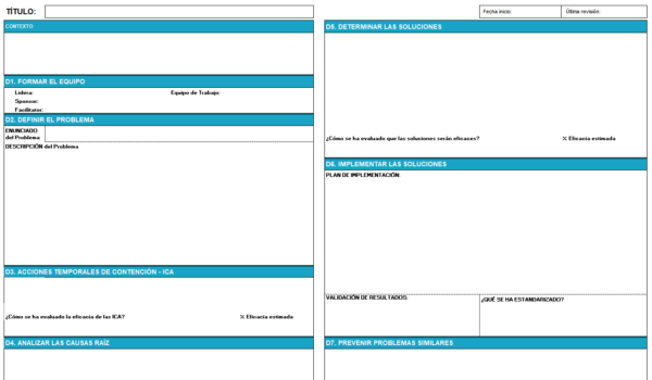👉 Plantilla excel 8D >> Descarga el modelo GRATIS