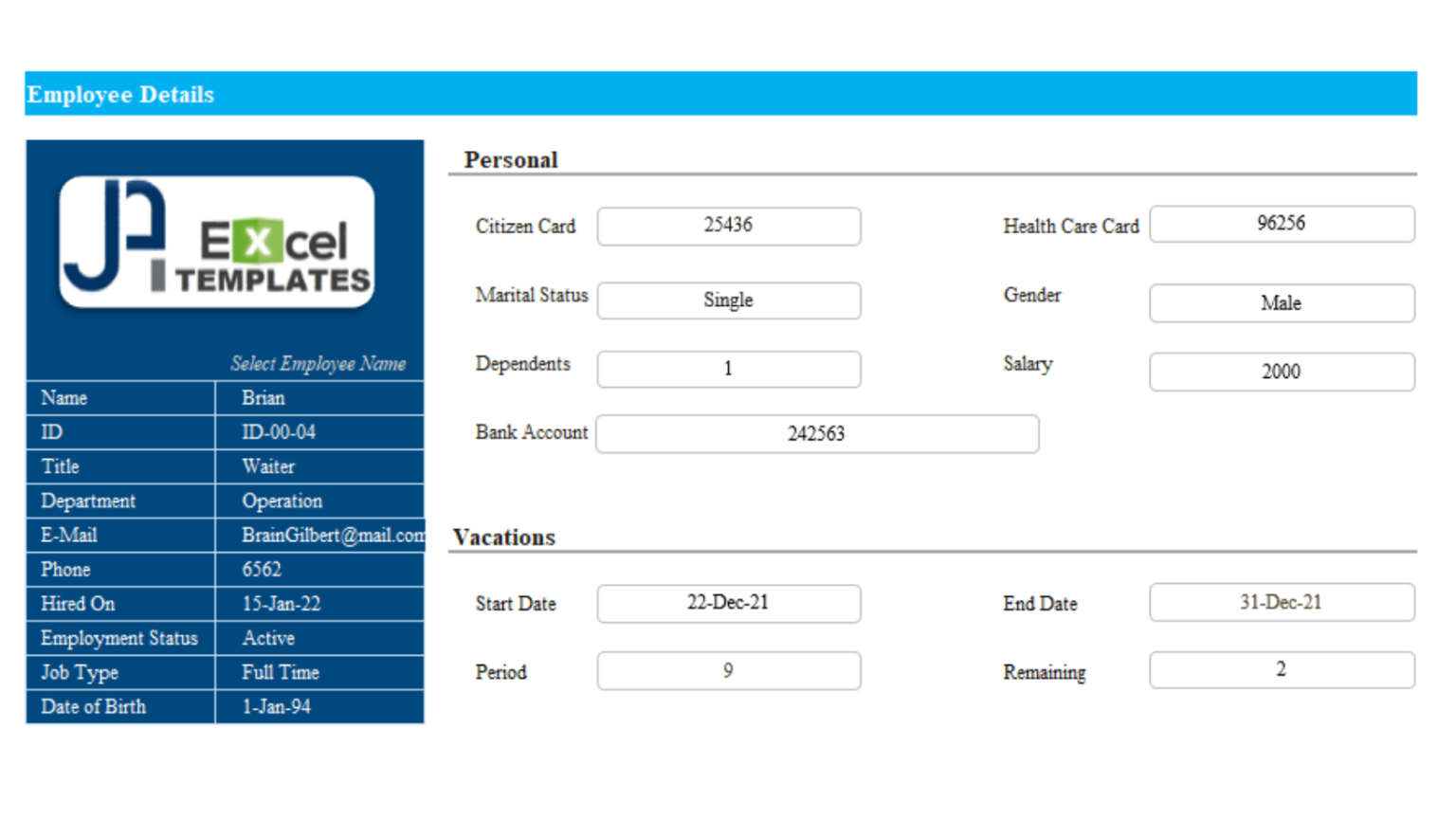 👉 Plantilla Excel Base de Datos
