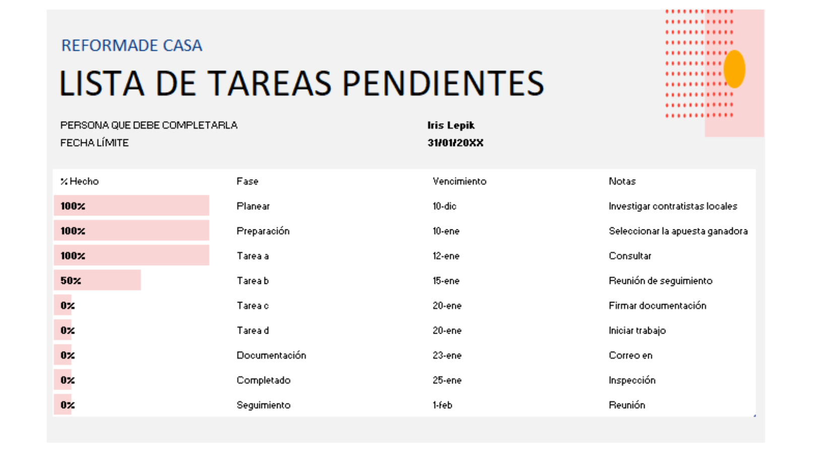 Guía Completa del Cronograma + Plantilla y ejemplos